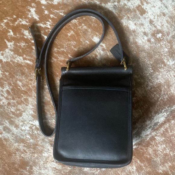 Coach | Bags | Vintage Coach Murphy Black Leather | Poshmark